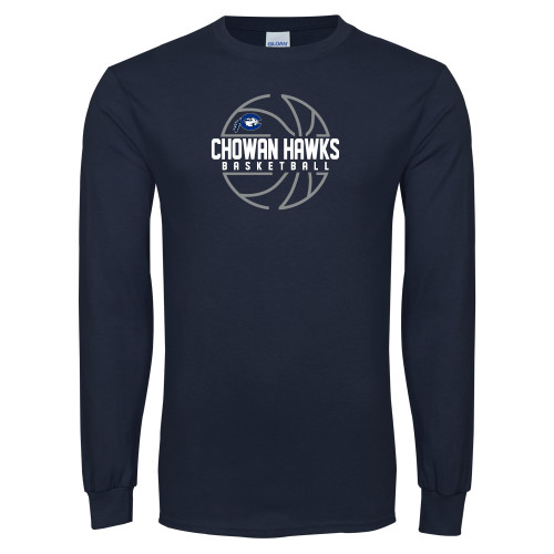- Chowan Hawks - T-Shirts Men's Long Sleeve