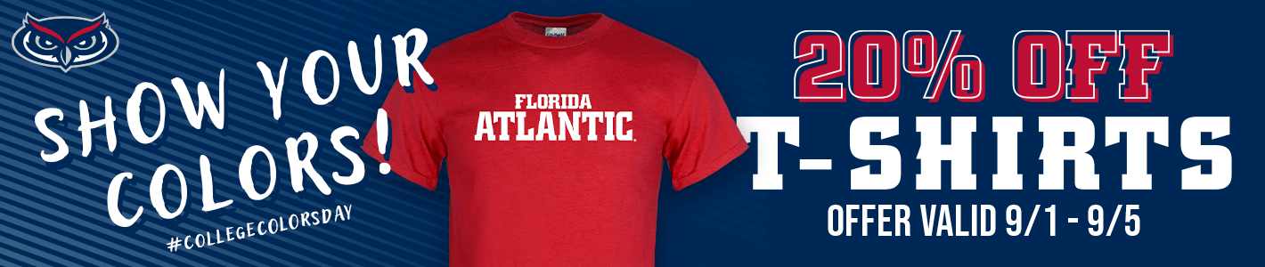 Florida Atlantic University Apparel, Shop Florida Atlantic Gear, FAU ...