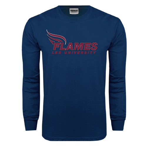- Lee University Flames - T-Shirts Men's Long Sleeve
