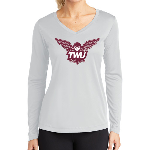 - TWU Pioneer Owls - Apparel-Women T-Shirts Long Sleeve