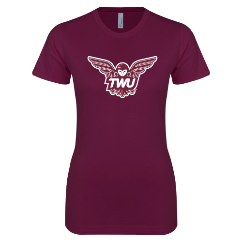 - TWU Pioneer Owls - Apparel-Women T-Shirts Next Level