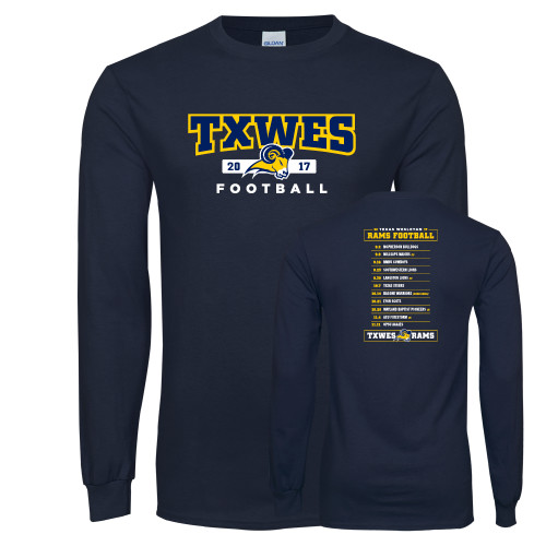 - Texas Wesleyan Rams - T-Shirts Men's Long Sleeve